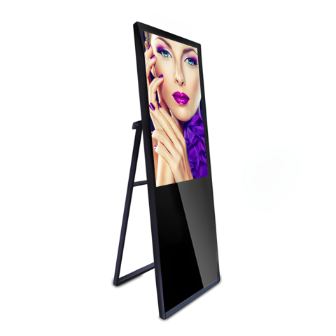 Manufacturer 65 Inches A Type Full Screen 4k Lcd Advertising Digital ...