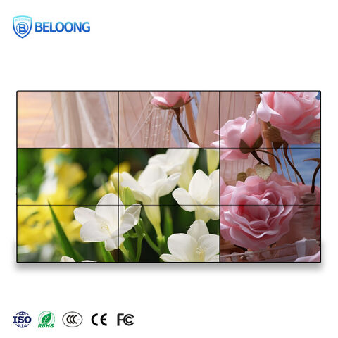Buy China Wholesale Seamless Display Wall Lcd 2x2 Video Wall Indoor Hd ...