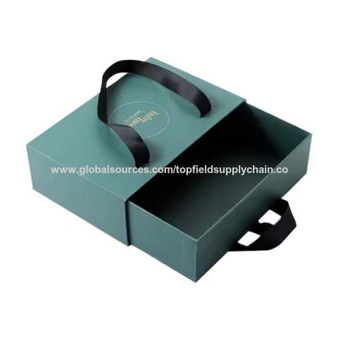 Logo Printing Luxury Cardboard Slide Boxes Scarf Clothing Garment Paper ...