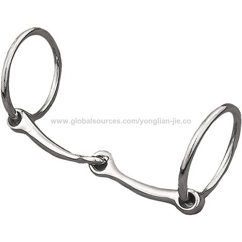 Multifunctional Ring Horse Bit, Stainless Steel Horse Head Western ...
