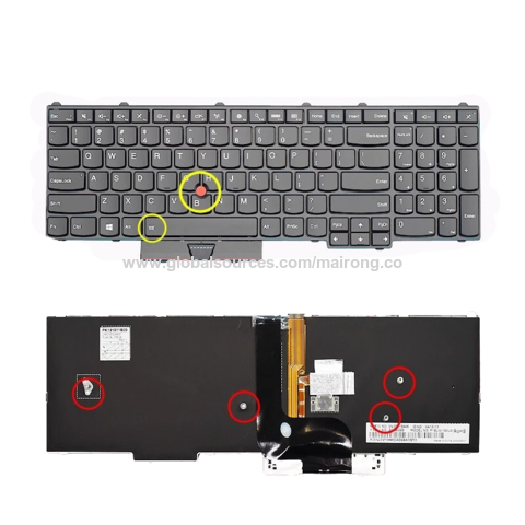Wholesale English Laptop Keyboard Layout For Lenovo Thinkpad P50 P70 ...