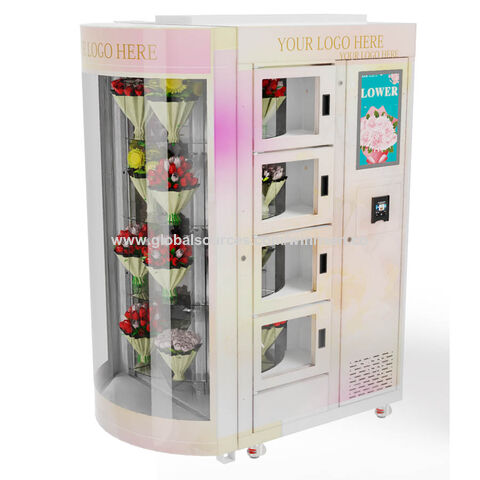 Factory Direct High Quality China Wholesale Large Fresh Flower Vending ...