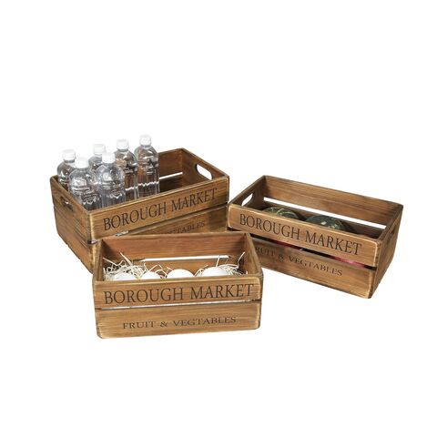 Decorative Wooden Crates For Storage And Display $4.823 - Wholesale ...