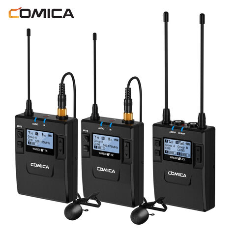 Comica Cvm-wm300ii(a) Uhf Wireless Microphone For Cameras, Camcorders ...