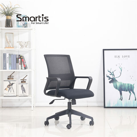 Mid Back Inexpensive Ergonomic Small Office Chair Modern Office Guest ...
