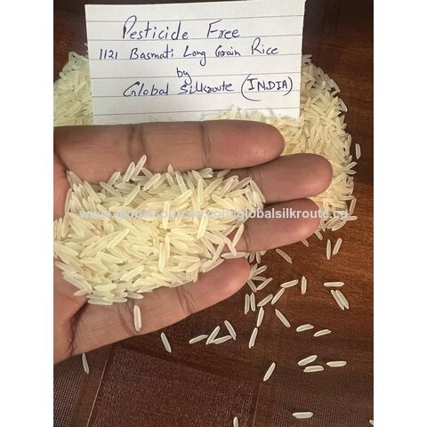 1121 Premium Basmati Rice, Pesticide Free 1121 Basmati Long Grain Rice ...