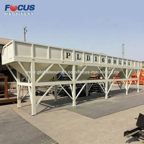 80m3/h Aggregate Batcher High Accuracy Weighing Aggregate Batcher ...