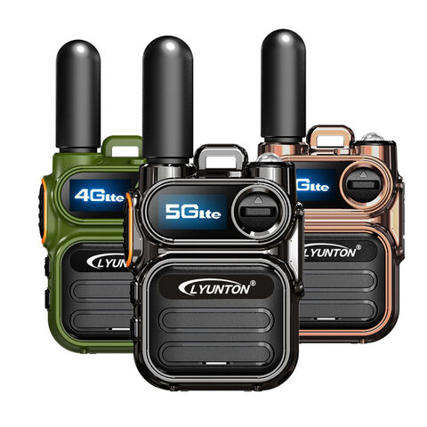 4g Handheld Walkie Talkie Long Range Ptt With Sim Card Support - China ...