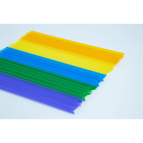 Eco Friendly Products 2025 Colorful Heat Resistant Straw Pp Plastic ...