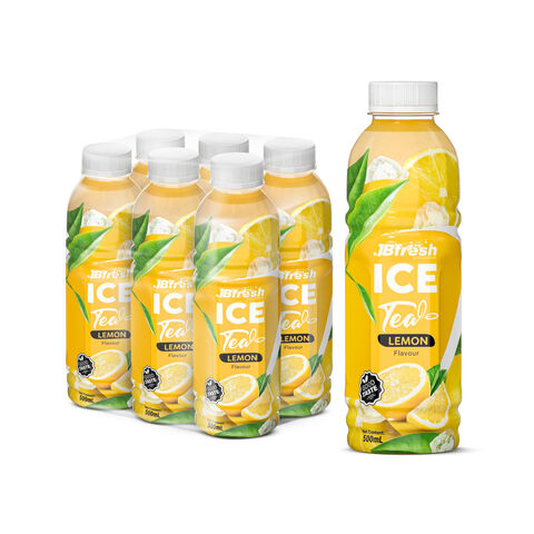 Fresh Ice Tea With Lemon Flavor | Bottle, 500ml (16.9 Fl Oz) - Buy ...