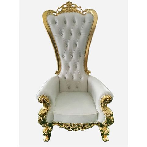 Factory Direct High Quality China Wholesale High Back King Throne Queen ...