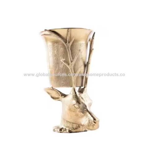 Top Quality Stainless Steel Reindeer Buckets Wine Chiller & Cooler ...