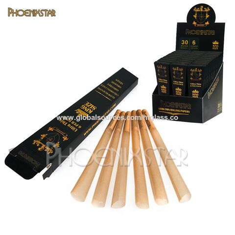 Factory Price Pre Rolled Cones King Size Ultra Thin Cigarette Paper ...