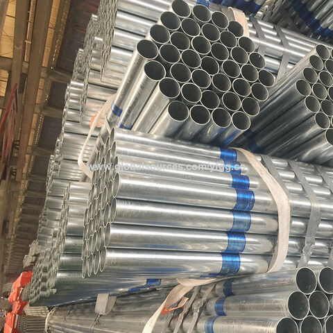 High Quality Astm A106 A36 A53 Erw Gi Hollow Steel Pipe Hot Dipped ...