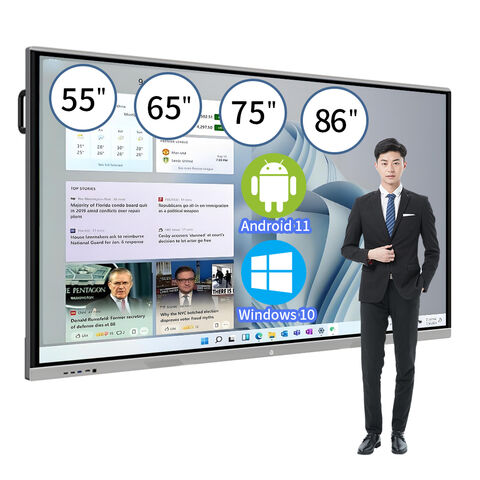Hot Sale 65/75/85/86/98/110 Inch Smart Digital Board Teaching Board ...