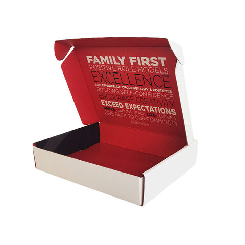 Colorful Airplane Box Custom Rectangular Corrugated Packaging Express ...