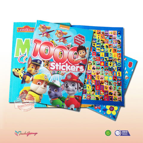 Children Stickers Book Custom Scrapbook Sticker Printing Service ...