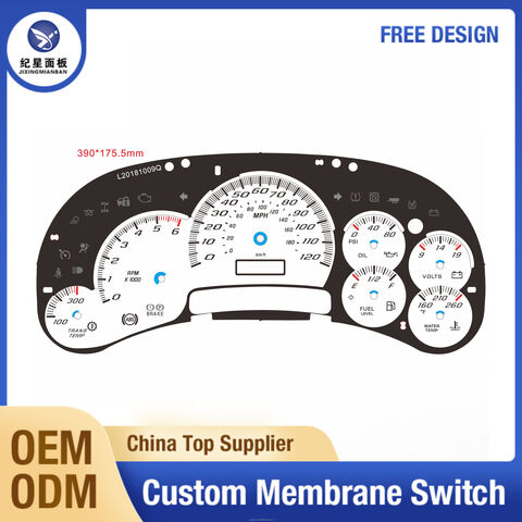 Custom Linux System Auto Meter Gauge Speedometer Electric Car Digital ...