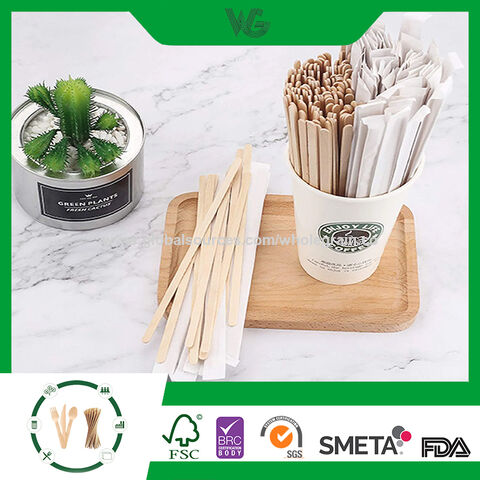 Factory Direct High Quality China Wholesale Disposable Wooden Coffee ...