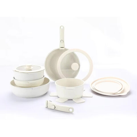 Multi Color Customizable Die Cast Aluminum Pots And Pans Non-stick ...