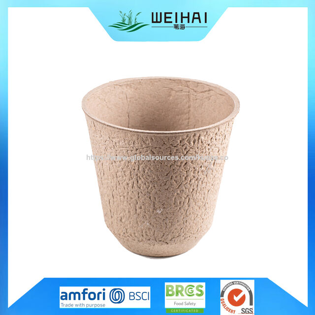 Biodegradable Flower Plant Pots Biodegradable Nursery Garden Pot Paper ...