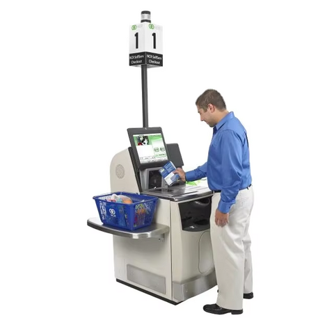 Supermarkets Checkout Counter Self Payment Checkout Kiosk - Expore ...