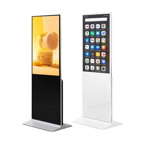 Buy China Wholesale High Back 43 55 65 Inch Vertical Floor Standing ...