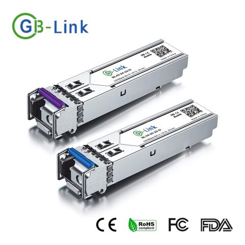 1.25g Sfp Bidi Transceivers, Up To 20 Km Widely Compatible - Expore ...
