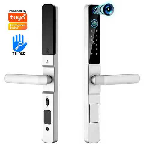 Thermal Break Aluminum Lock Electronic Invisible Sensor Fingerprint ...