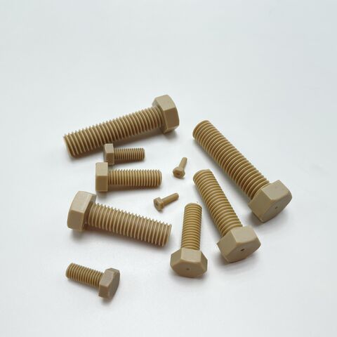 Peek Multiple Dimensions Polyetheretherketone M12 Bolt Nutsert Peek Hex ...