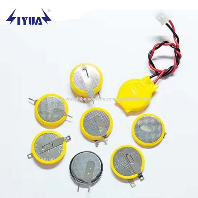 Super Quality Cmos Cr2032 3v Lithium Button Cell Battery With Pins And ...