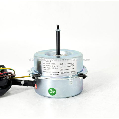 Indoor Fan Motor For Air Conditioner Yhs30-4 - 220v 50/60hz 30w 1000rpm ...