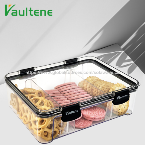 Multipurpose 1500ml 3 Removable Compartment Household Storage ...