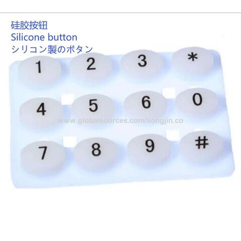 Buy China Wholesale Calculator, Pos Machine Silicone Rubber Buttons ...