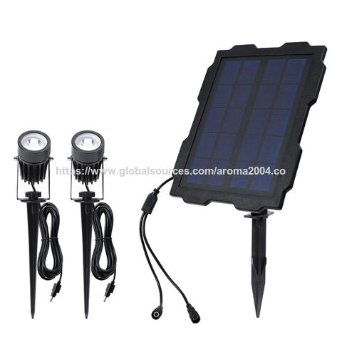 Wholesale Solar Panel Spotlight Waterproof Led Rgb Colorful Lawn Light ...