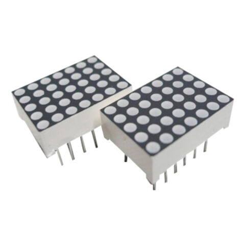 0.7"/1.9mm 5 X 7 Ultra Bright White Dot-matrix Led Display, Widely Used ...