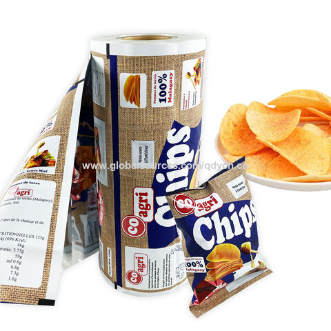 Customized Roll Film Food Packaging Rewinding Flexible Packaging Film ...