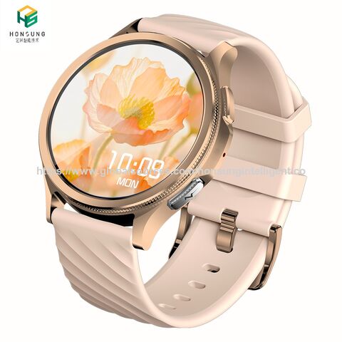 1.43" Amoled Smart Watch Ecg Watch Android Round Smart Watch For Women ...