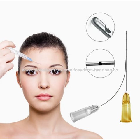 Wholesale Price Medical Sterile Blunt Micro Cannula Flexible Needle For ...