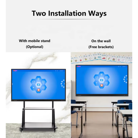 Buy China Wholesale Interactive Flat Panel 4k Smart Board 20 Points ...