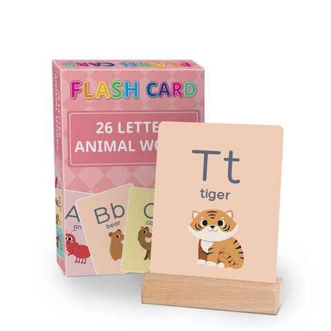 Custom Flash Cards Cognitive Cartoon Cards Memory Training Children ...