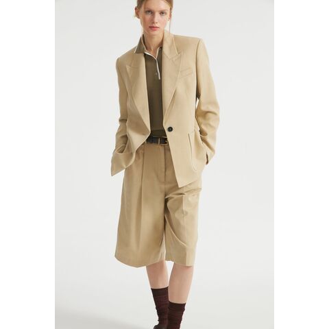 Design Wholesale Luxury Wome Official Suit Set Women Blazer With Shorts ...