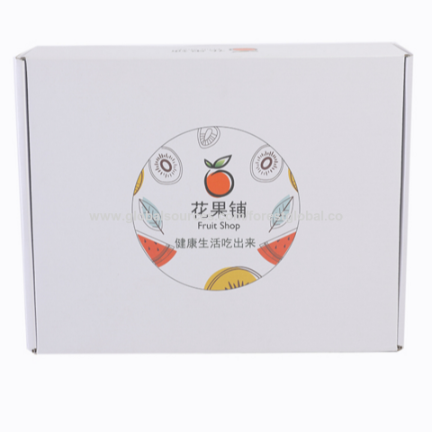 25kwew Custom White Paper Packaging Box With Custom Printing For Dry ...