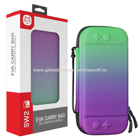 Customized For Switch2 600d Nylon Eva Carry Case Gradient Color Pp Bag Carry Case, Console ...