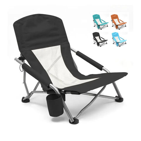 Premium Red Large Mesh Beach Chair With Reclining Function And ...