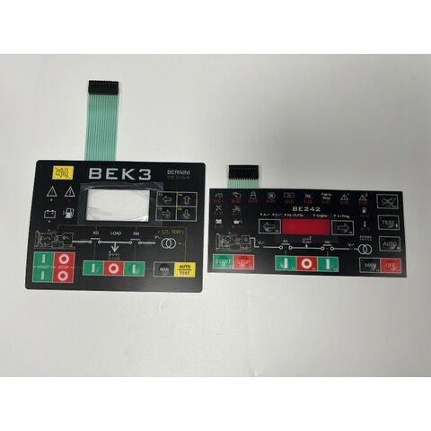 Custom Waterproof Membrane Keypads Long Life With Membrane Switch ...