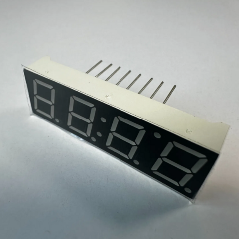 Super Bright Red 0.39inch 4 Digit 7 Segment Led Display Common Cathode For Temperature Humidity ...
