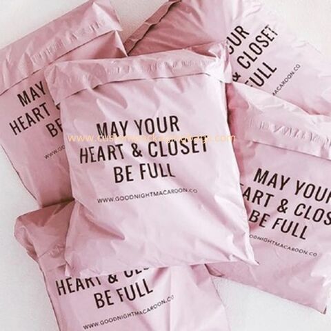 Custom Courier/mailing Bags With Tracking Window | Pre-applied Adhesive ...