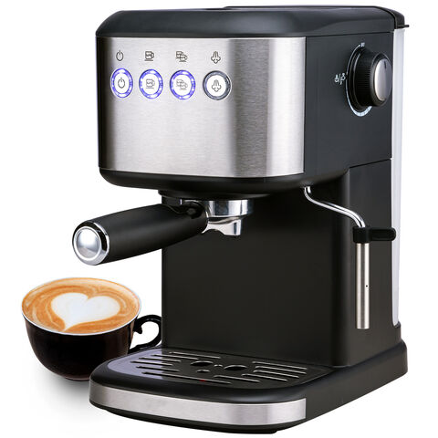 850 Watts 20bar High Pressure Coffee Maker 1.25l Water Tank Espresso ...