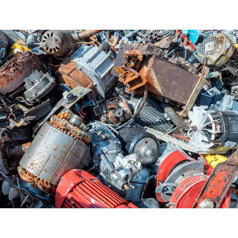 Used Grade Hms Electronic Car Starter Scraps Iron Metal Copper Brass ...